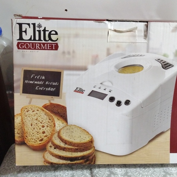 Elite Gourmet | Kitchen | Elite Gourmet Digital Bread Maker Model Ebm26 ...